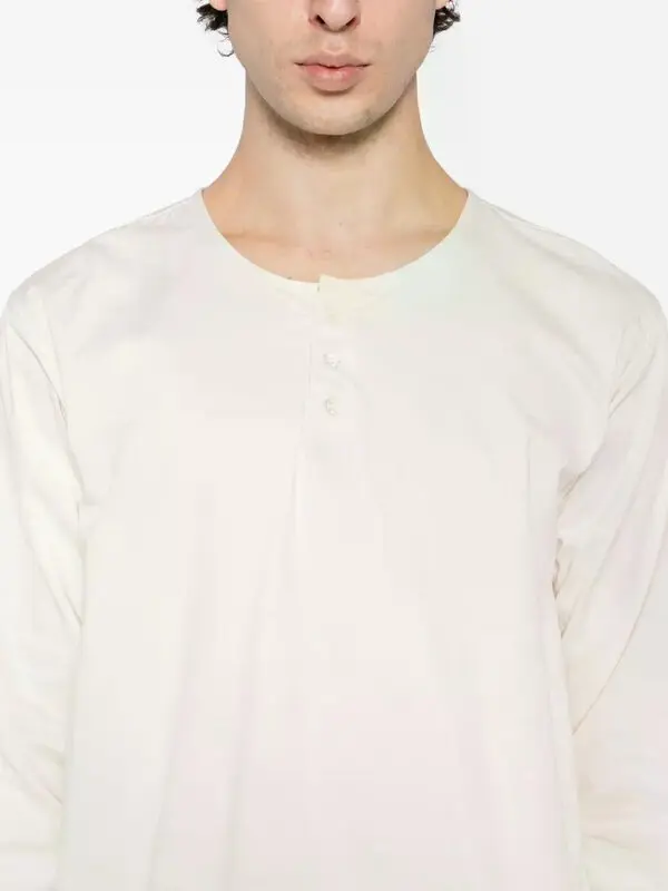 Paul Harnden M-Grandpa Shirt In Neutrals - 56% Off | Editorialist