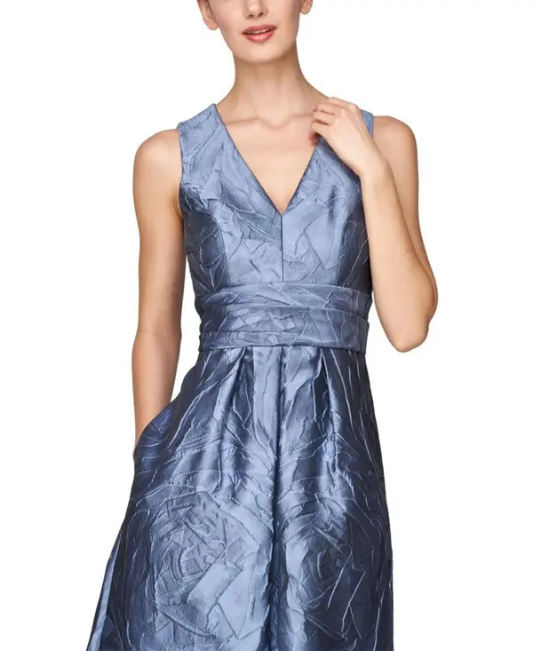 KAY UNGER Mariah Gown - Blue