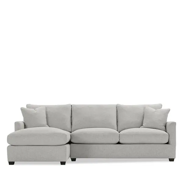 HUDSON PARK COLLECTION Bowery Sectional - Bu- - Grey