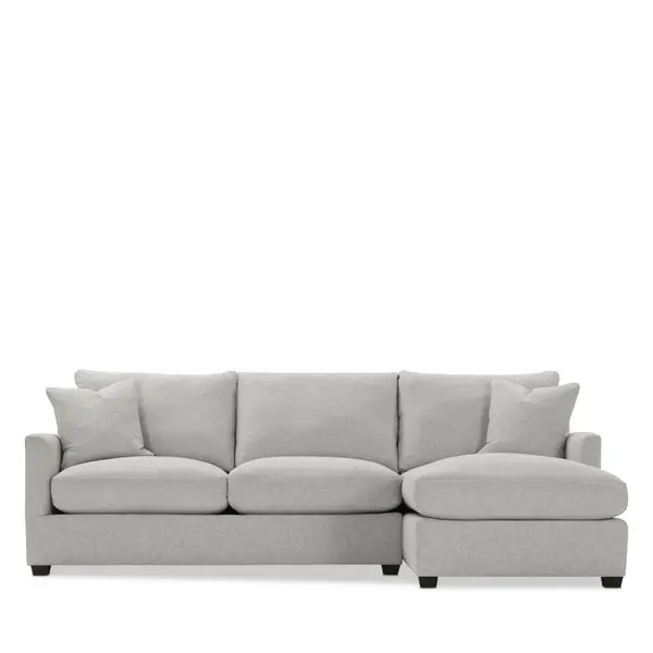 HUDSON PARK COLLECTION Bowery Sectional - Bu- - Grey
