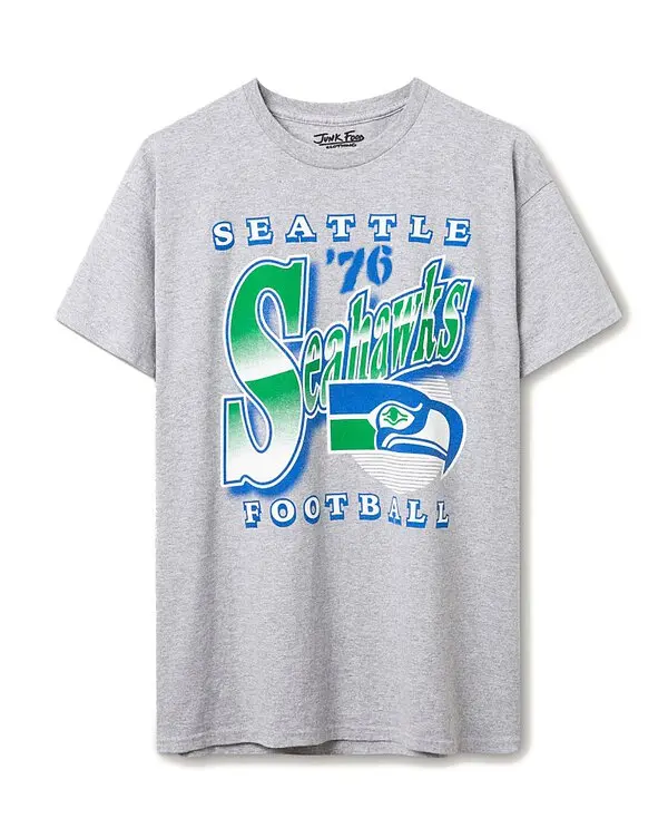 Junk Food Clothing Nfl Seattle Seahawks Bootleg Flea Market Tee - Heather Grey