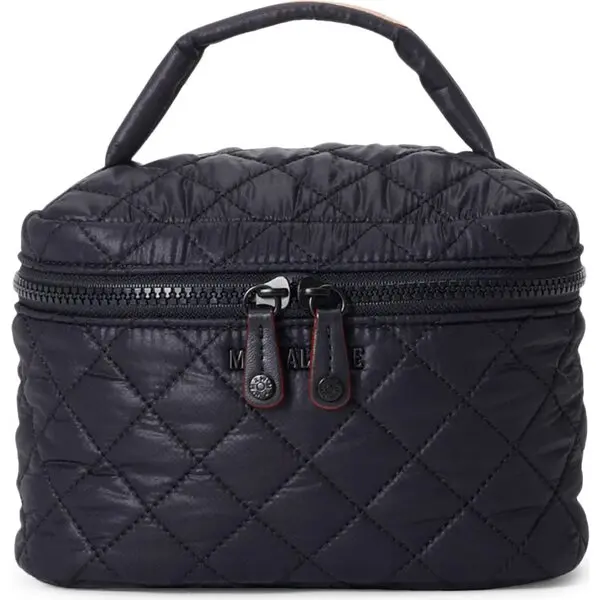 Mz Wallace Quilted Nylon Vanity Case