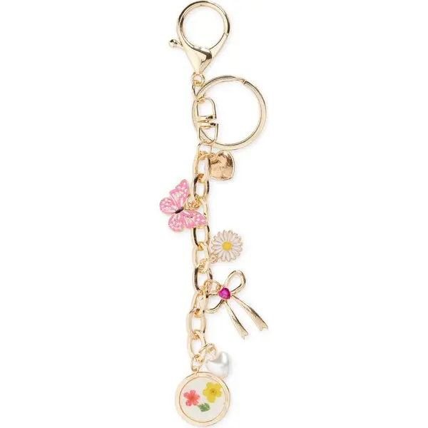 Bp. Butterfly Bow Bag Charm - Gold Multi