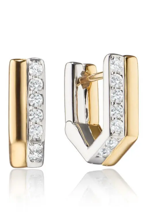 Monica Rich Kosann Two-tone Huggie Earrings - Two Tone