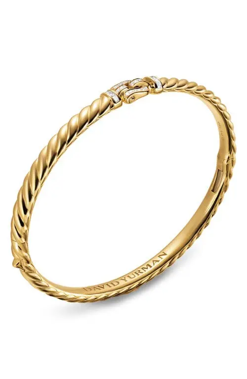 David Yurman Sculpted Cable Buckle Bracelet