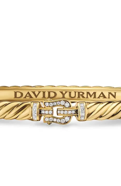 David Yurman Sculpted Cable Buckle Bracelet