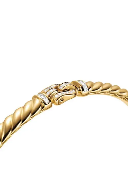 David Yurman Sculpted Cable Buckle Bracelet