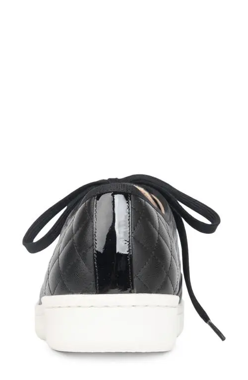 PAUL MAYER ATTITUDES Samba Cap Toe Sneaker - Black/black Patent