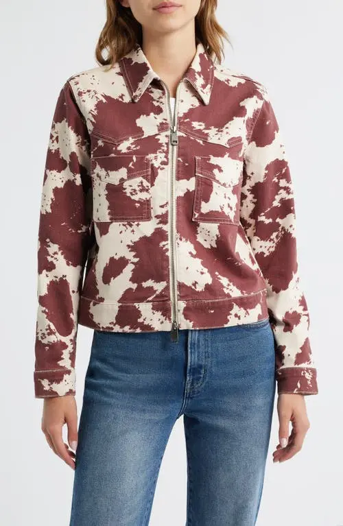 Rails Printed Zip-up Jacket - Cowgirl