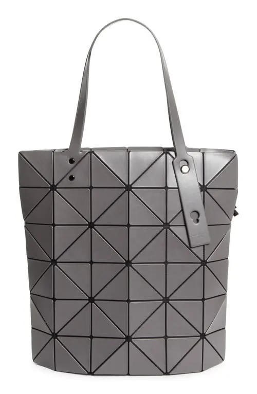 Issey Miyake Blocky Tote - Charcoal Gray