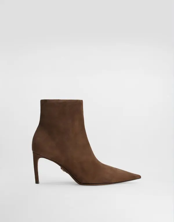 Dolce & Gabbana Devotion Suede Ankle Boots
