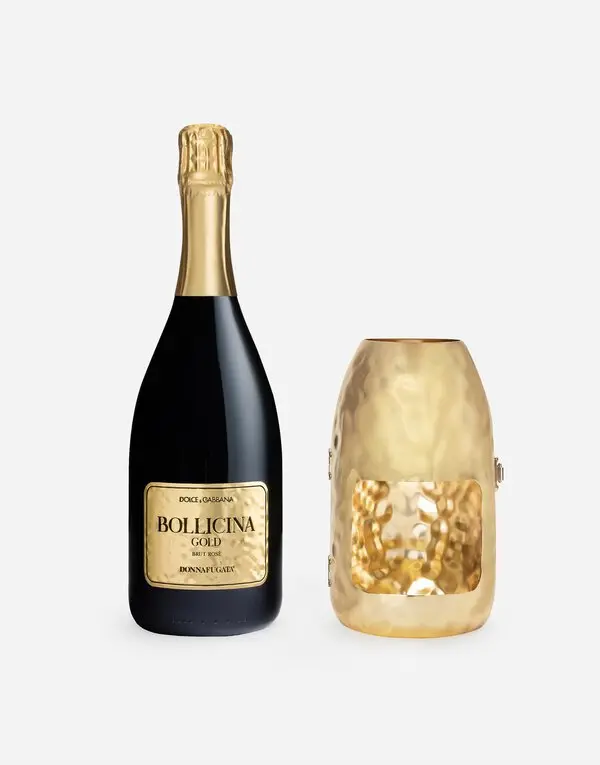 Dolce & Gabbana Kit Bollicina Gold With Bottle Cover