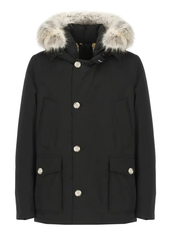 Woolrich Short Down Jacket - Black