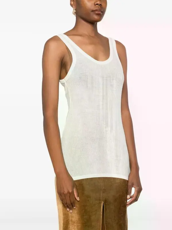 FORTE_FORTE Ribbed Tank Top
