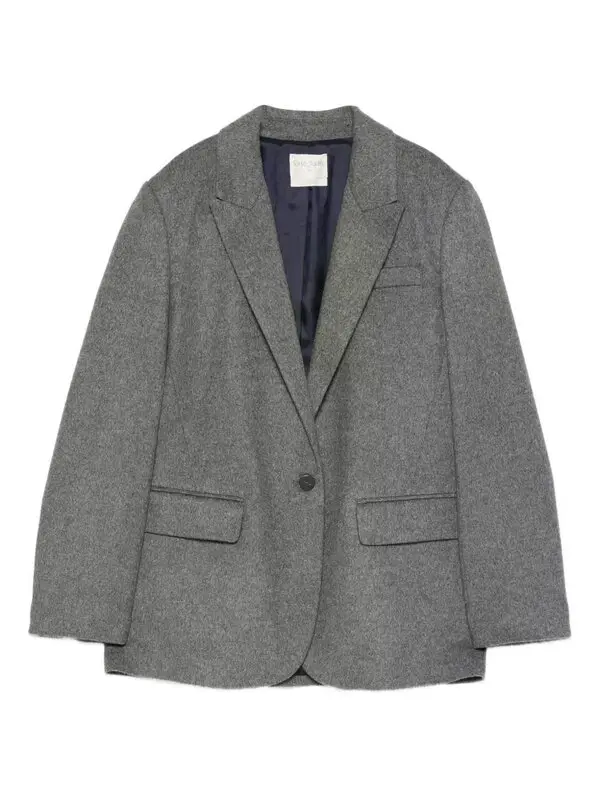 FORTE_FORTE Single-breasted Peak-lapel Jacket