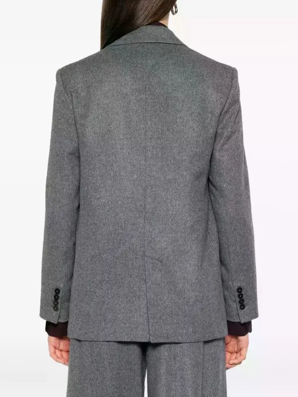 FORTE_FORTE Single-breasted Peak-lapel Jacket