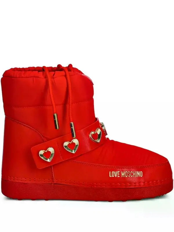 Moschino Heart-detail Boots