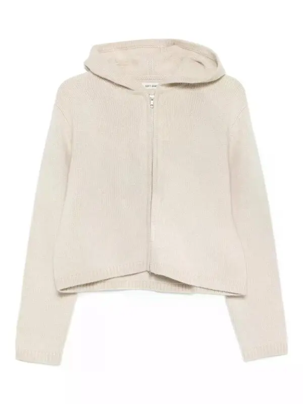 Soft Goat Chunky Cashmere Hoodie