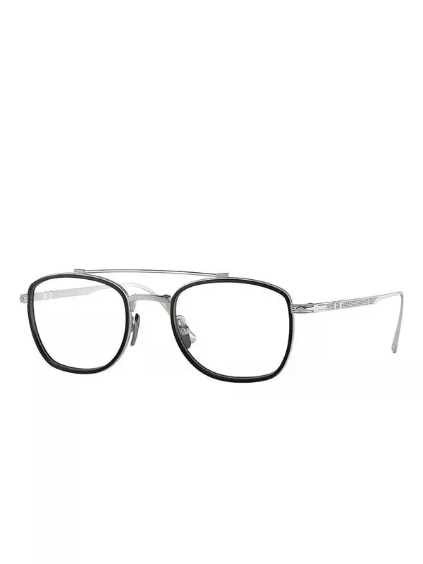 Persol Square-frame Eyeglasses - Silver