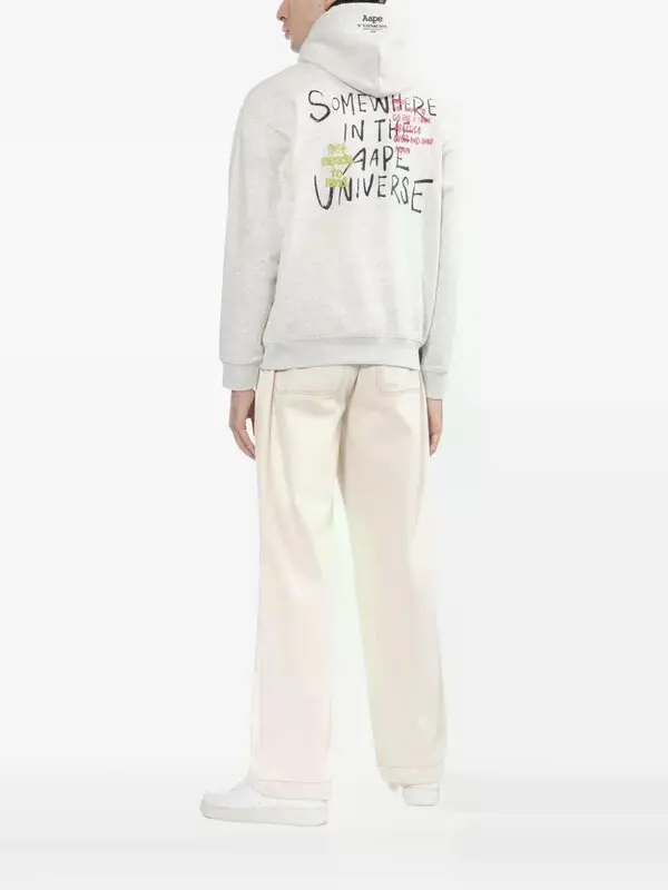 AAPE BY *A BATHING APE Moonface Hoodie - Grey