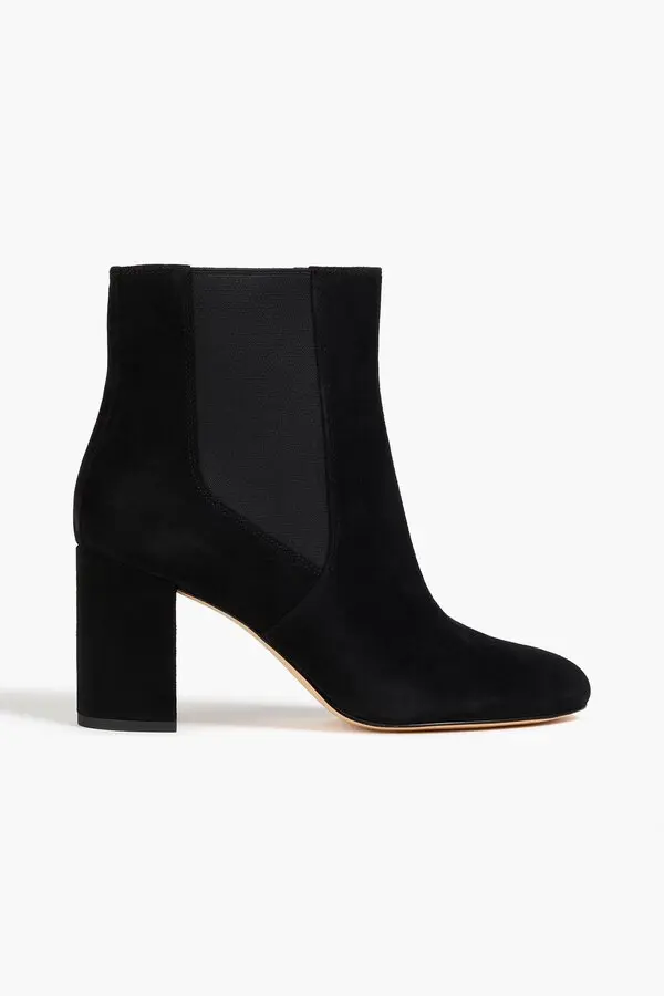 STUART WEITZMAN Celina 75 Suede Ankle Boots