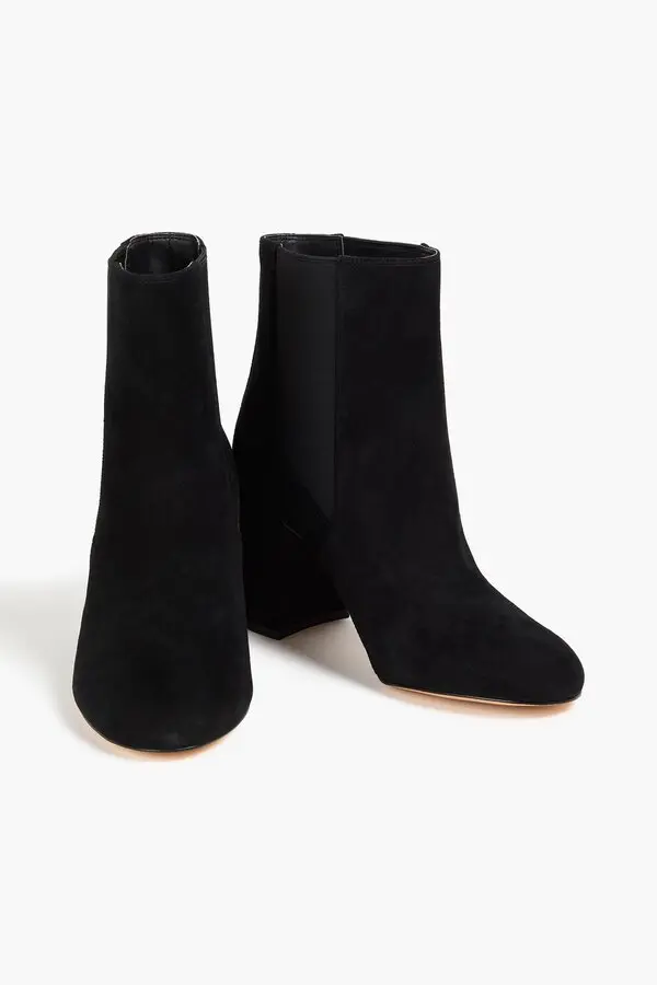 STUART WEITZMAN Celina 75 Suede Ankle Boots