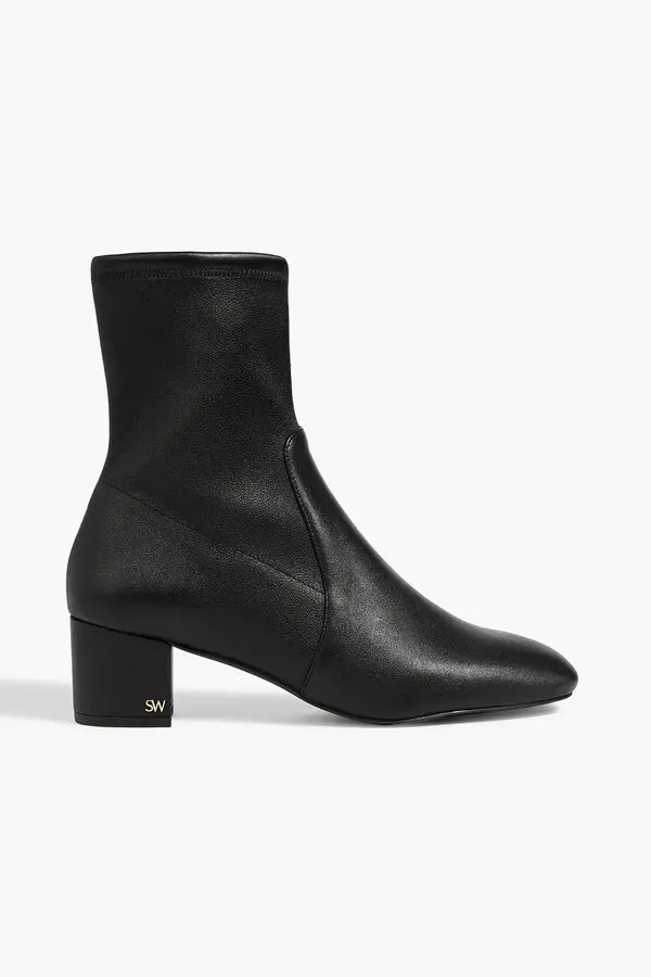 STUART WEITZMAN Sofia 50 Stretch-leather Sock Boots