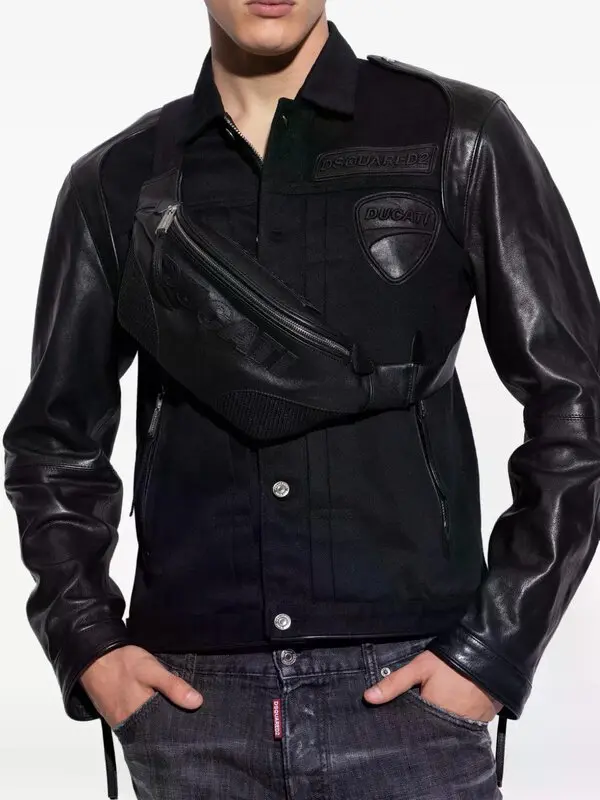 Dsquared2 X Ducati Embossed Belt Bag