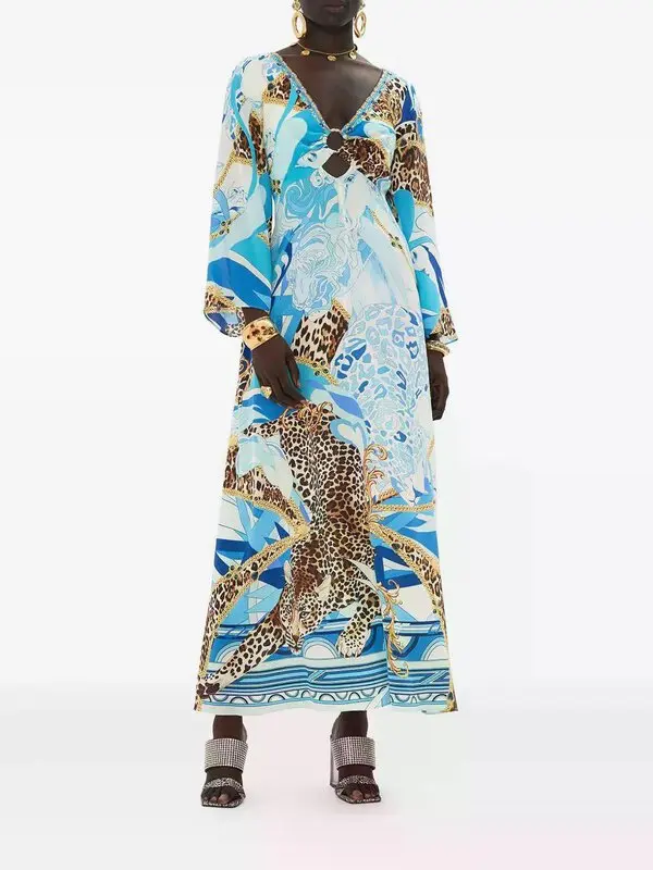 Camilla Hardware Bias Maxi Dress
