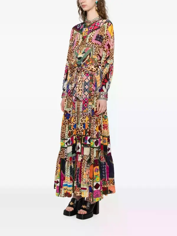 Camilla Tiered Shirtdress