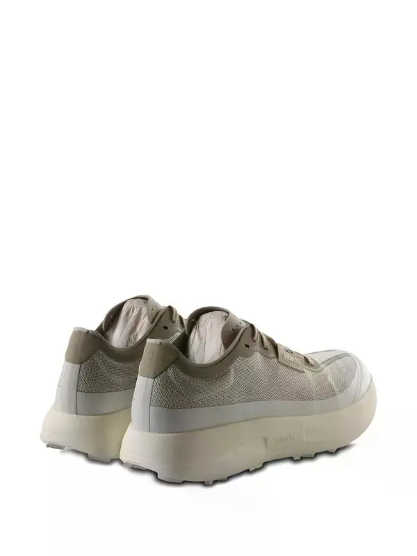 NORDA 005 Perforated Lace-up Sneakers - Grey