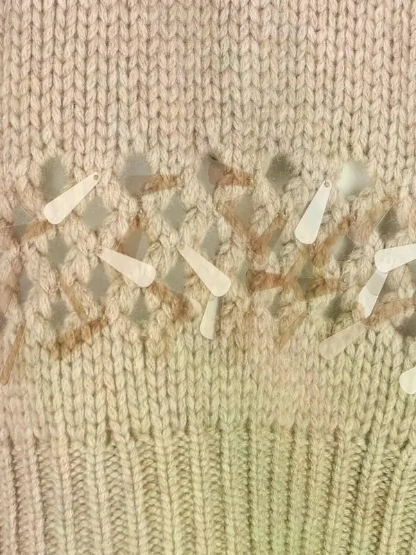 Brunello Cucinelli Openwork Ribbed Sweater