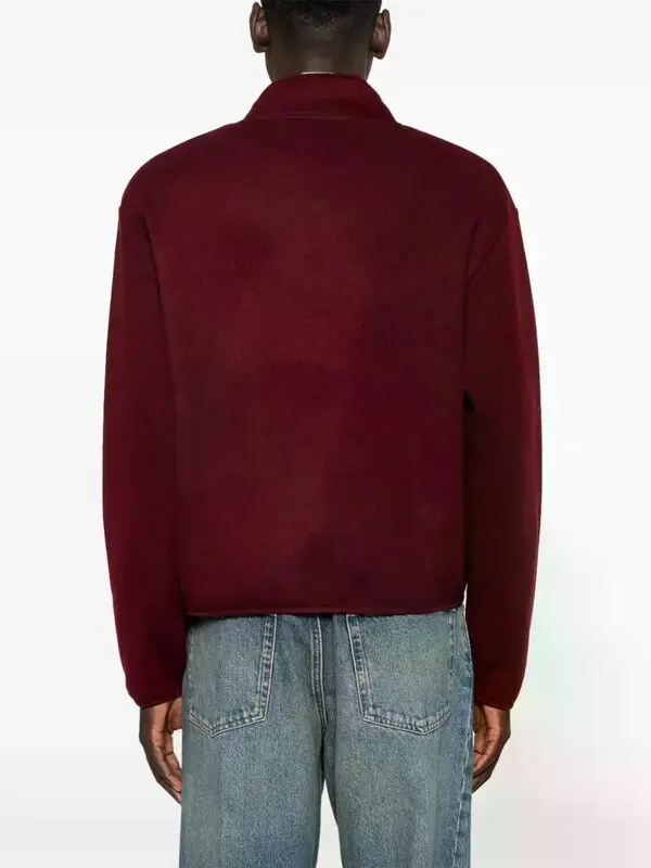 SUNFLOWER Mock-neck Zip Sweatshirt