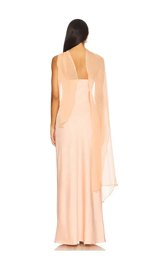 YELLOW THE LABEL Vitoria Cape Dress
