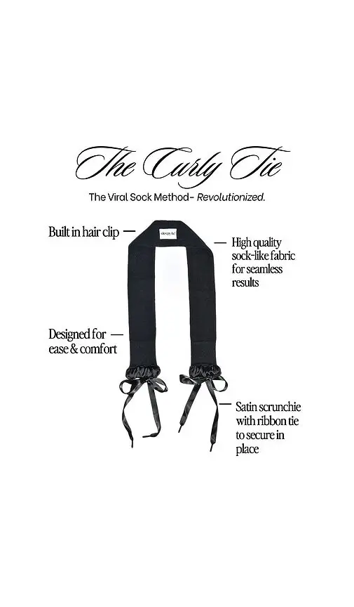 SLEEPY TIE The Curly Tie
