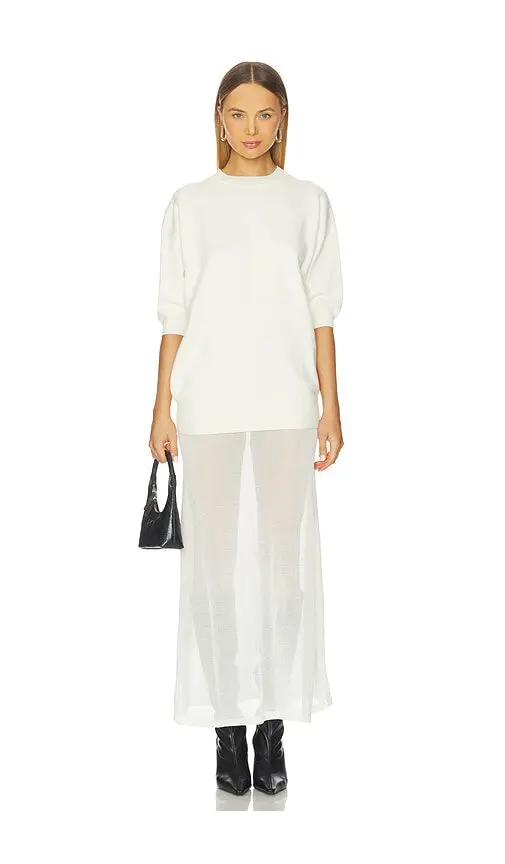 SEROYA Arwen Maxi Dress - Eggshell