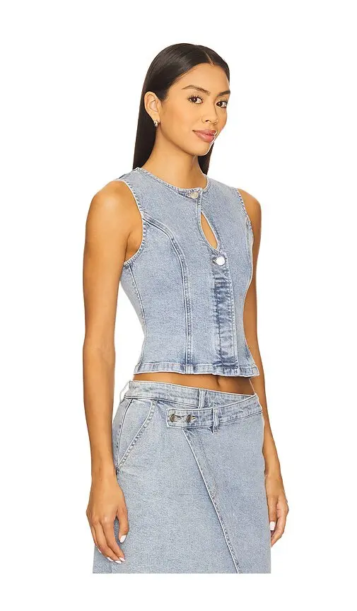 SOVERE / Etch Denim Bodice