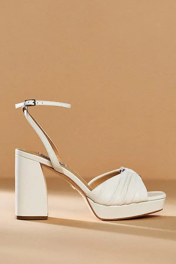 Badgley Mischka Veda Platform Block Heels