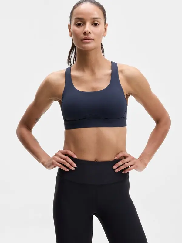 Athleta Interval Sports Bra A-c - Eclipse
