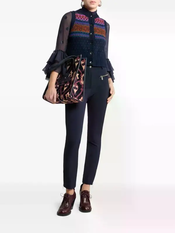 Etro Ruffled Georgette Shirt