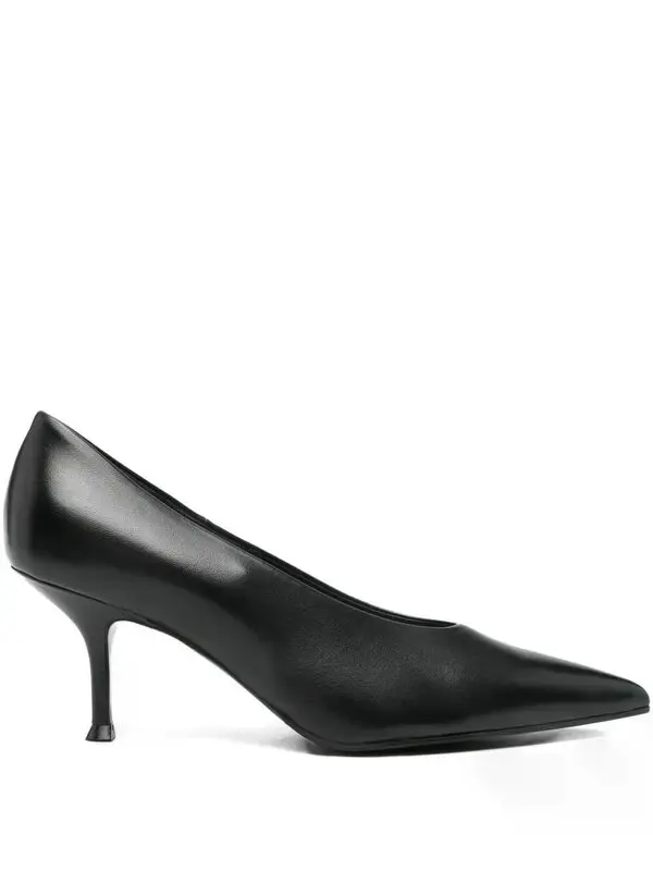 LELLA BALDI 75mm Leather Pumps