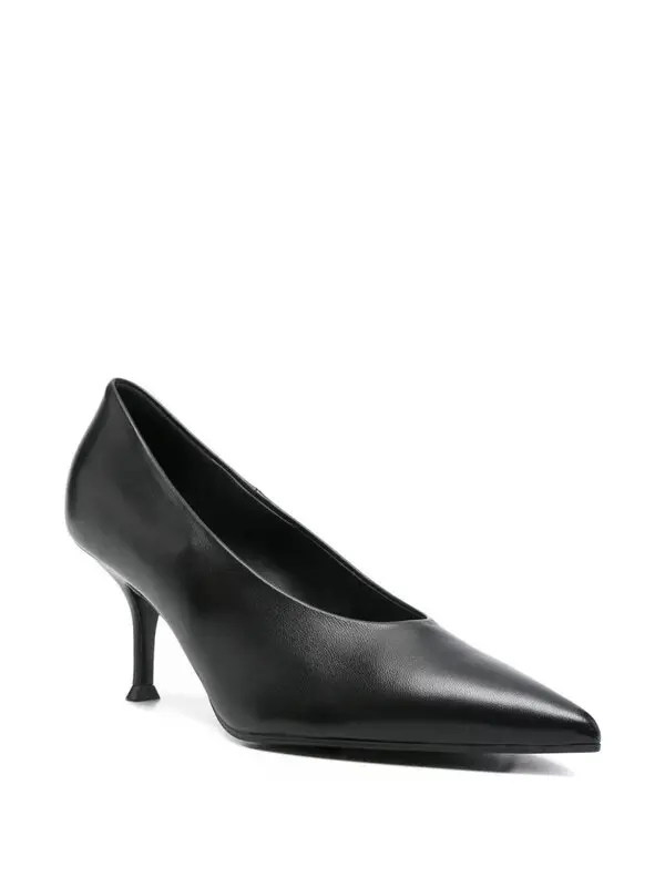 LELLA BALDI 75mm Leather Pumps