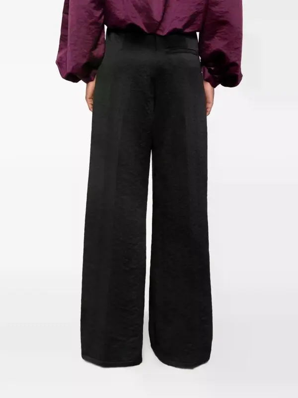 FORTE_FORTE Pleated Cupro Trousers