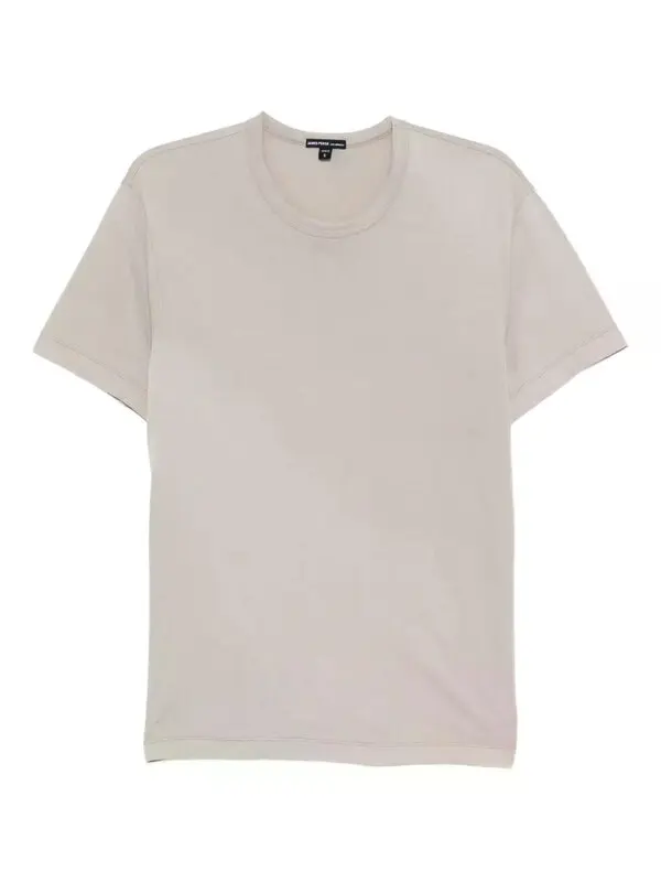 JAMES PERSE Brushed Lotus Crew T-shirt - Grey