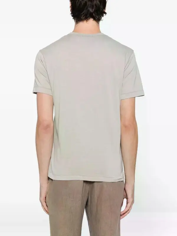 JAMES PERSE Brushed Lotus Crew T-shirt - Grey