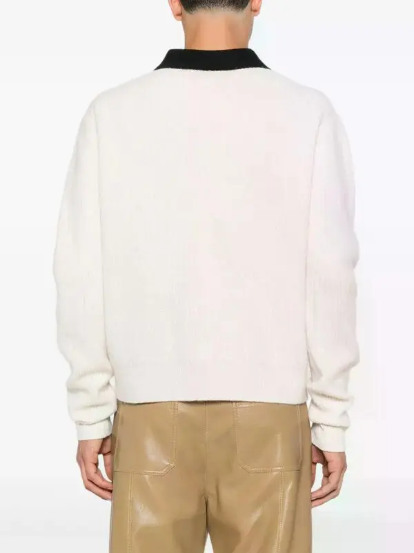 Nanushka Ribbed Polo-neck Sweater