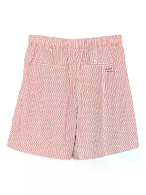 Nanushka Anish Striped Shorts