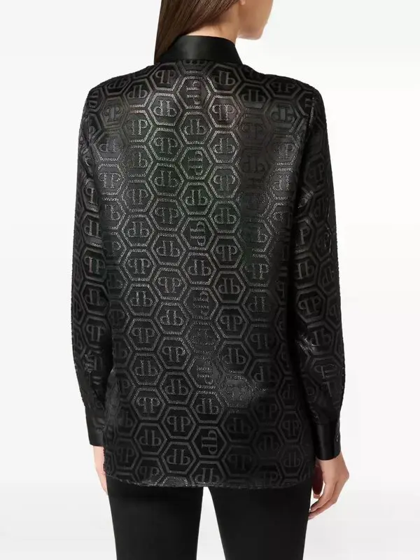 Philipp Plein Monogram-pattern Shirt