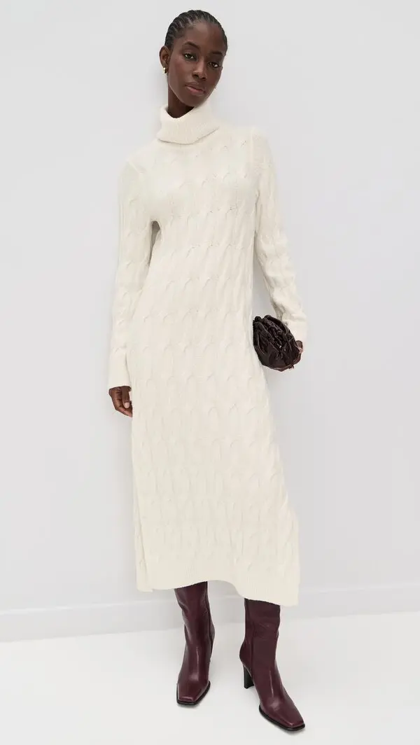 zulu and zephyr contrast knit dress Knit Mini Dress