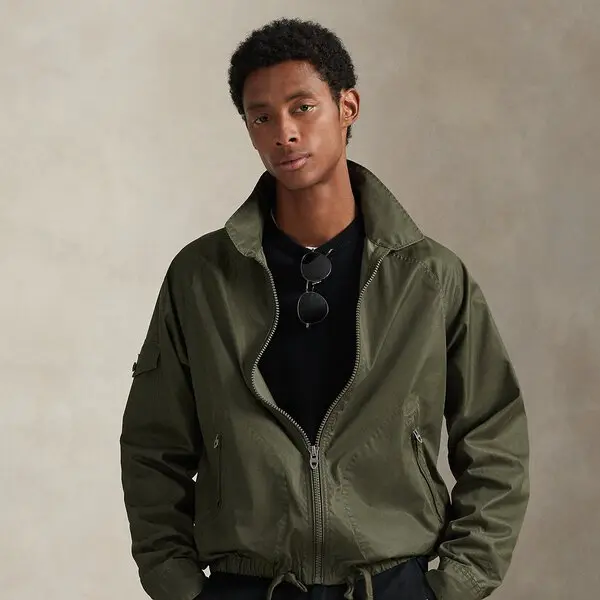 Ralph Lauren Cotton-blend Coach's Jacket